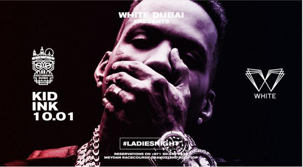 Kid Ink joins x Disturbing WHITE Dubai