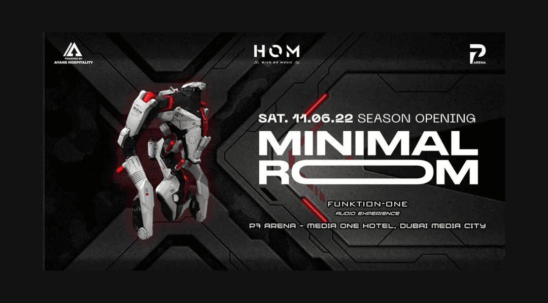 TECHNO FANS IN DUBAI, DON'T MISS THE AMAZING DJ LINE AT P7 ARENA!