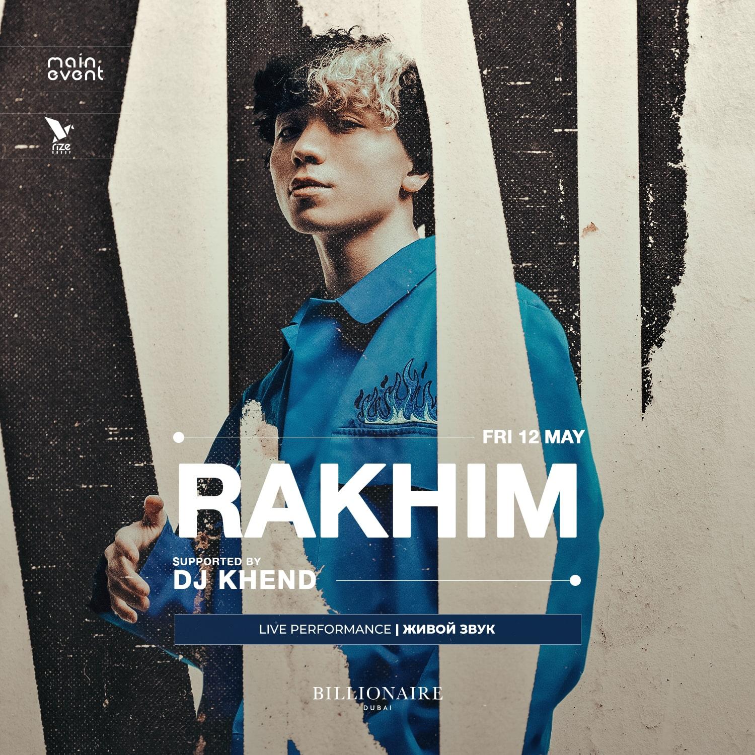 RAKHIM LIVE | 12.05.23 | Billionaire Dubai on Friday 12th May 2023 in Billionaire